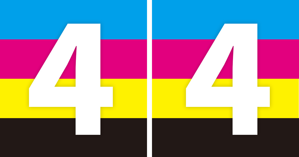 4/4・4C/4C の意味・解説｜DTP・印刷用語集